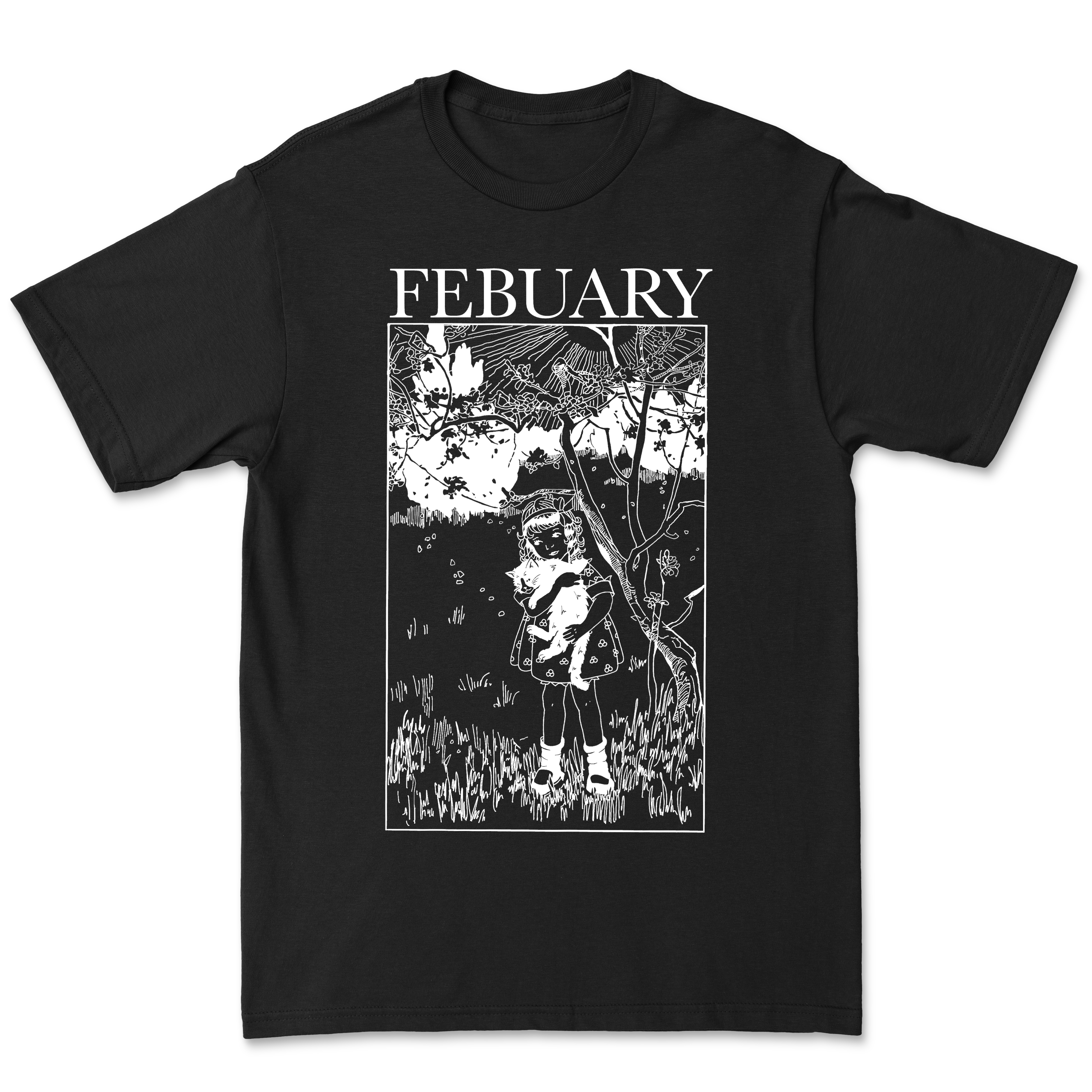 Cat Tee – Febuary